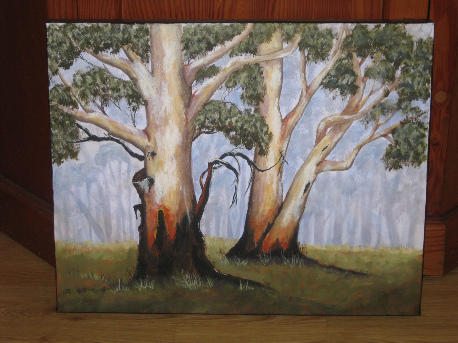 Mixed Media: My Ned kelly Trees