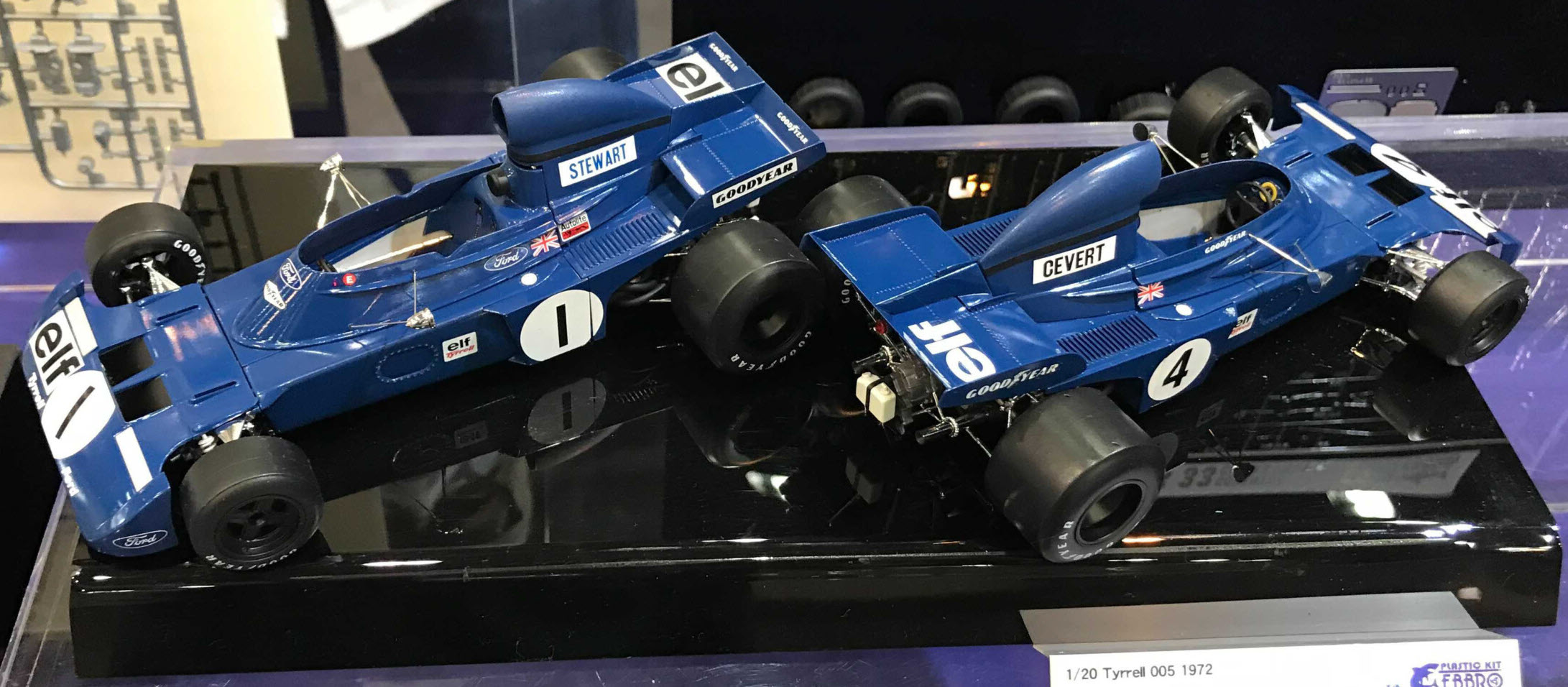 New Kits from Ebbro Announced - Tyrrell 005 and Lotus 33 - Car Kit News ...