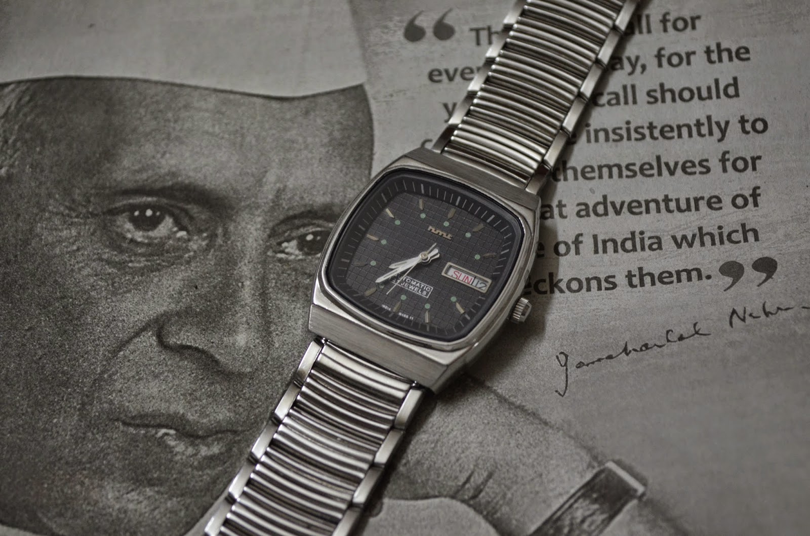 It is all about watches.: HMT NASS 11 'long' review.