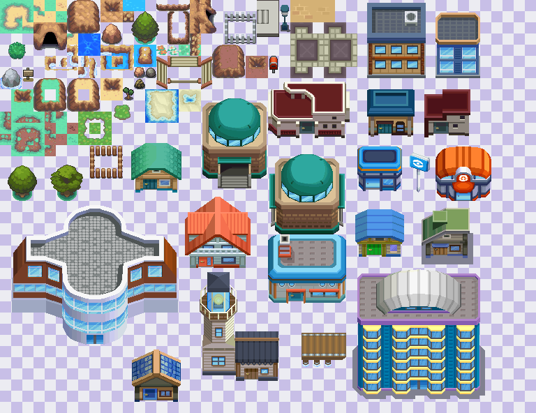 Novos Tilesets! (Black and White) ~ Neo Gameplays