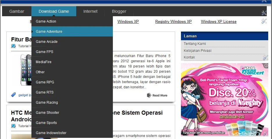 Cara Membuat Menu Dropdown Php Dropdown Buat Bagian Leskompi - Udin Blog