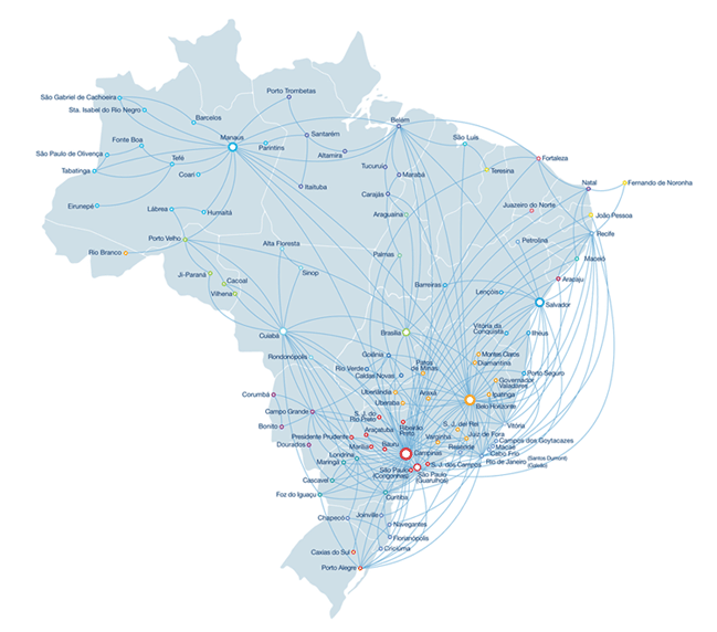 Aviação no Brasil e no Mundo: AZUL + TRIP