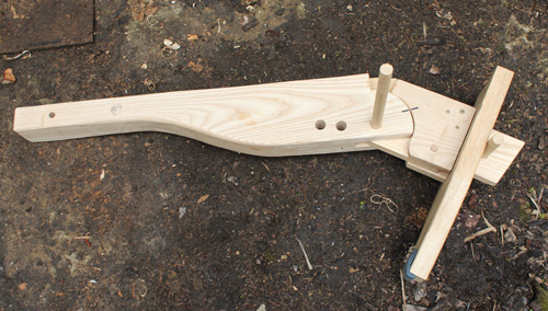 Sean Hellman: New shaving horse