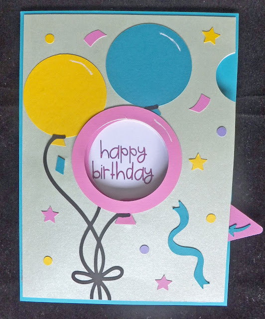 Paper Panacea: My first iris shutter card...