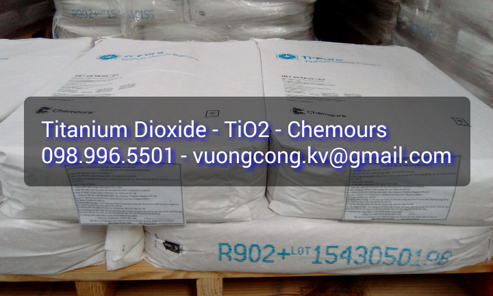 HÓA CHẤT CÔNG NGHIỆP: Bột màu trắng - Titanium Dioxide - TiO2