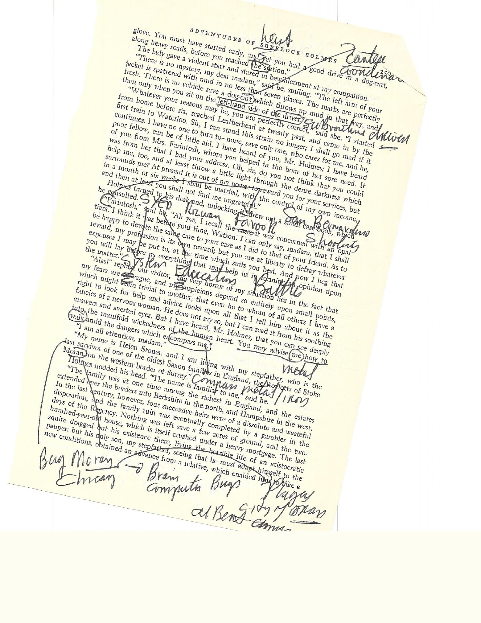 Z401 Herb Zinser ... secret math codes and clues about social science ...