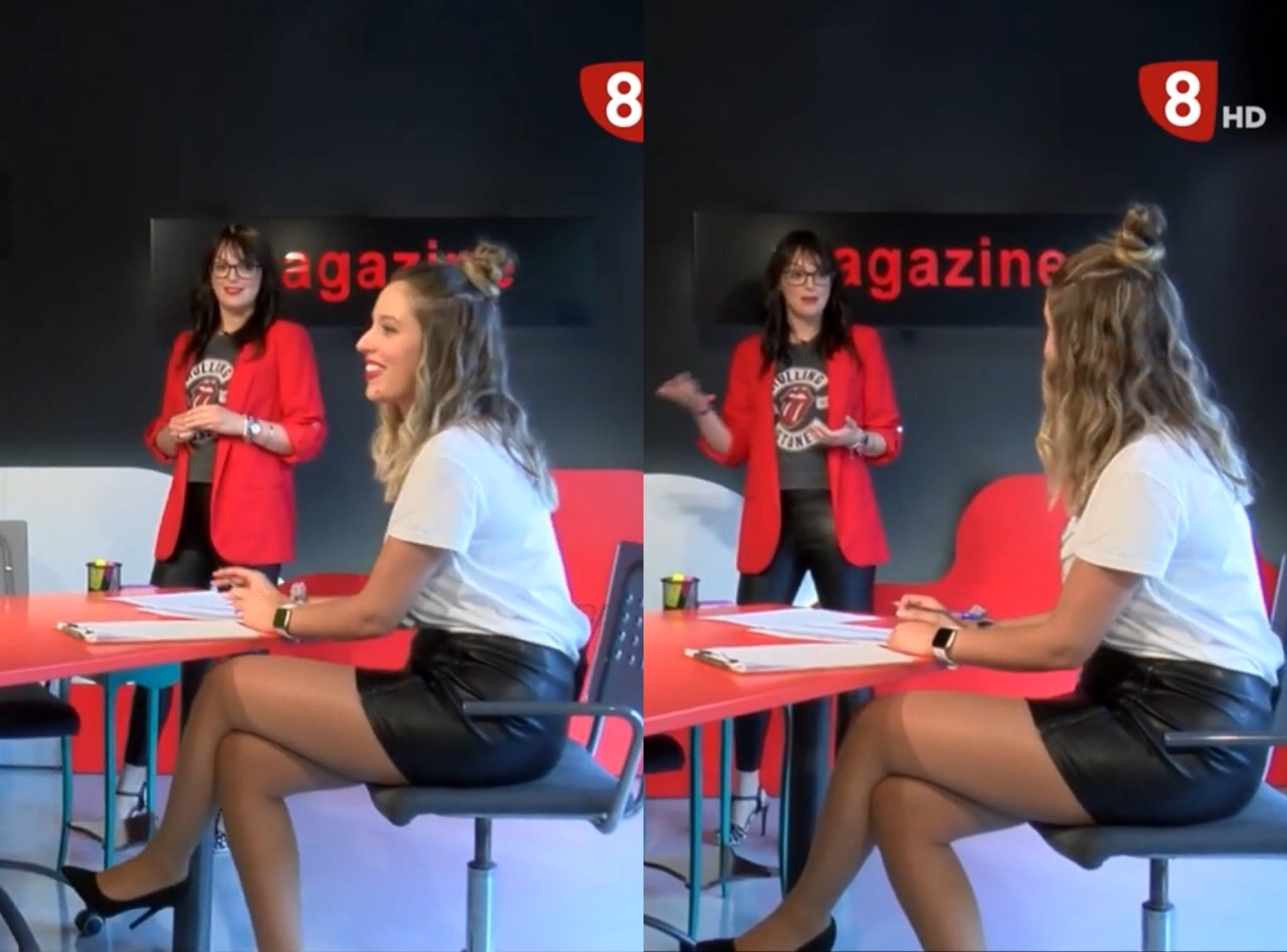 Miss Presentadoras TV: Patricia Aláez. 8 Magazine - La 8 León (6/10/20)