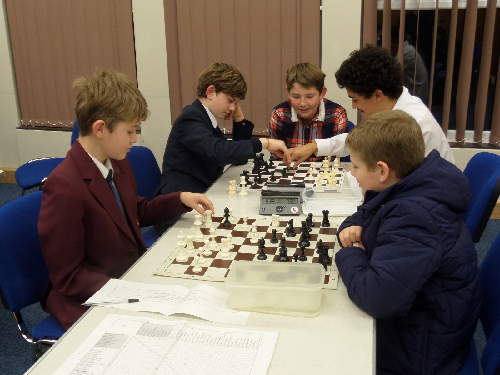 Chelmsford Junior Chess Club: 2018