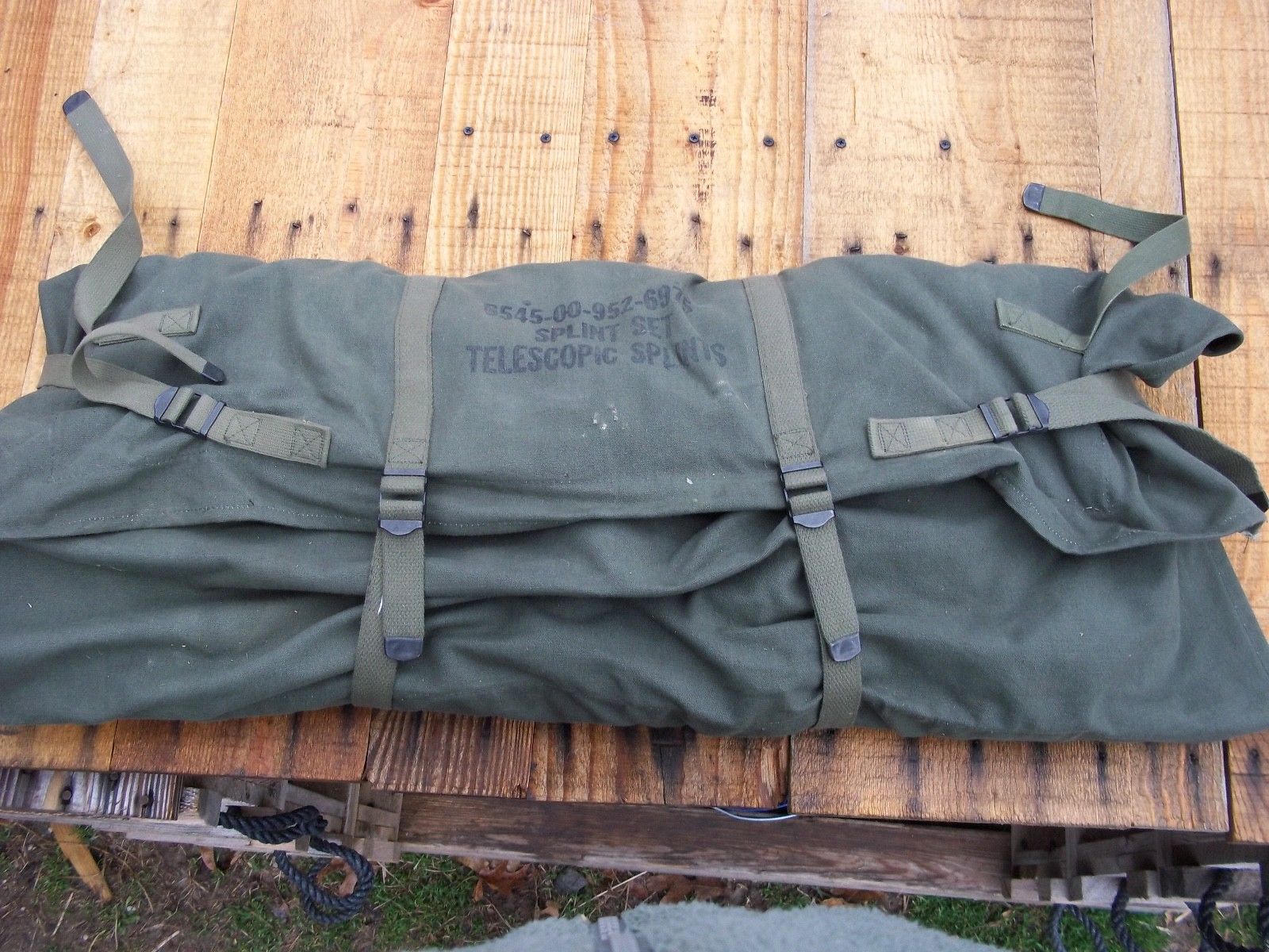 Webbingbabel: US Army Splint Set / Telescopic Splint Set