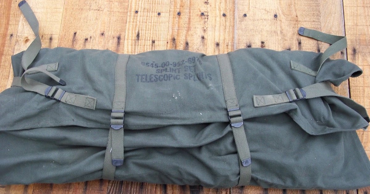 Webbingbabel: US Army Splint Set / Telescopic Splint Set