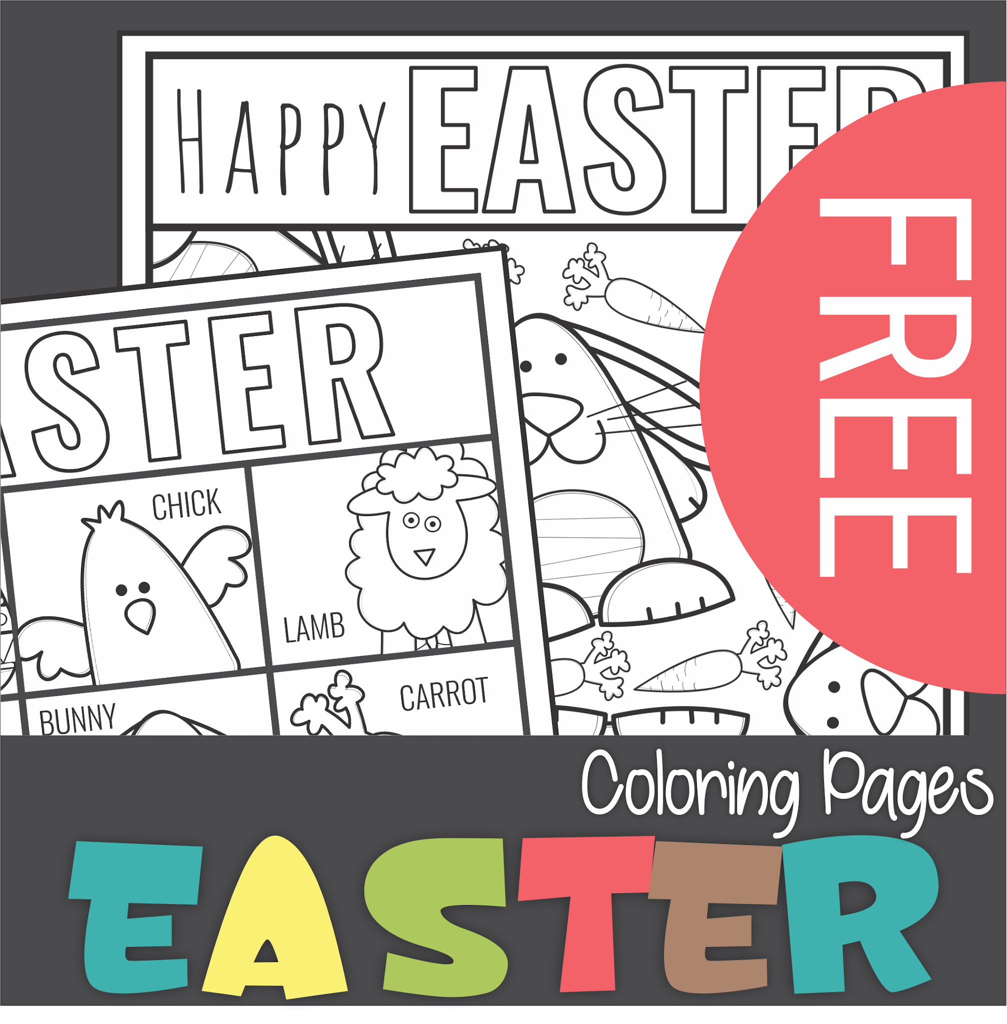 KM Classroom: Free Easter Coloring Pages
