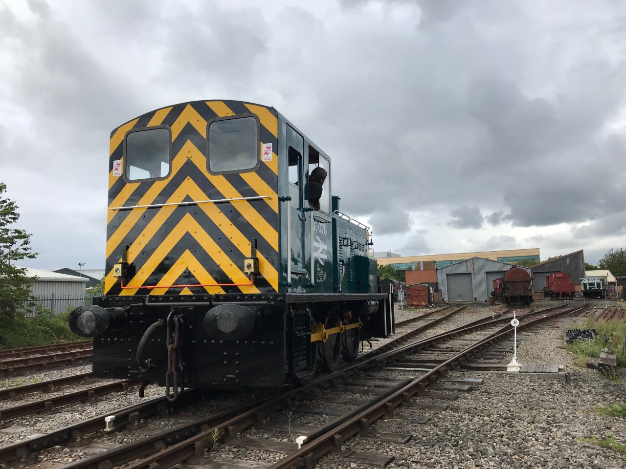 North Tyneside Steam Railway: 03078 at Percy Main