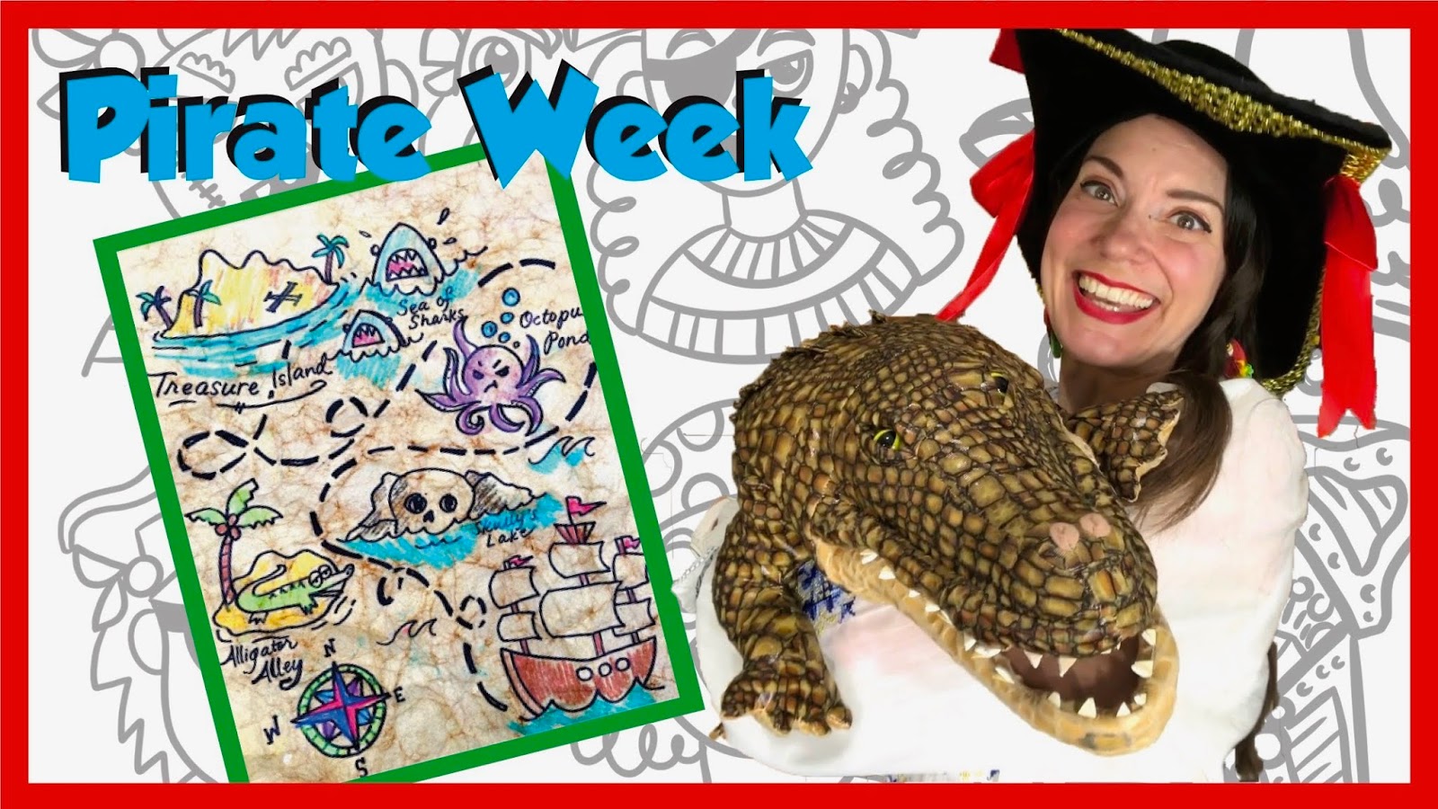 Cassie Stephens: Pirate Week: Treasure Maps