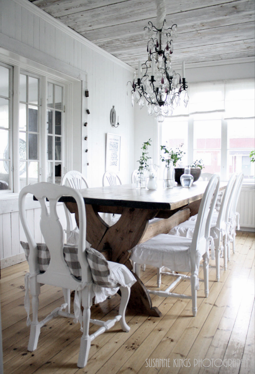 Modern Country Style: Swedish Country Style Dining Ideas...