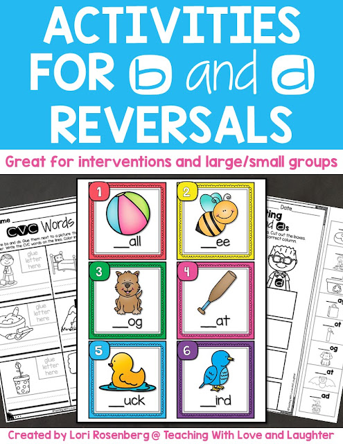 Teaching With Love and Laughter: Mind your bs and ds