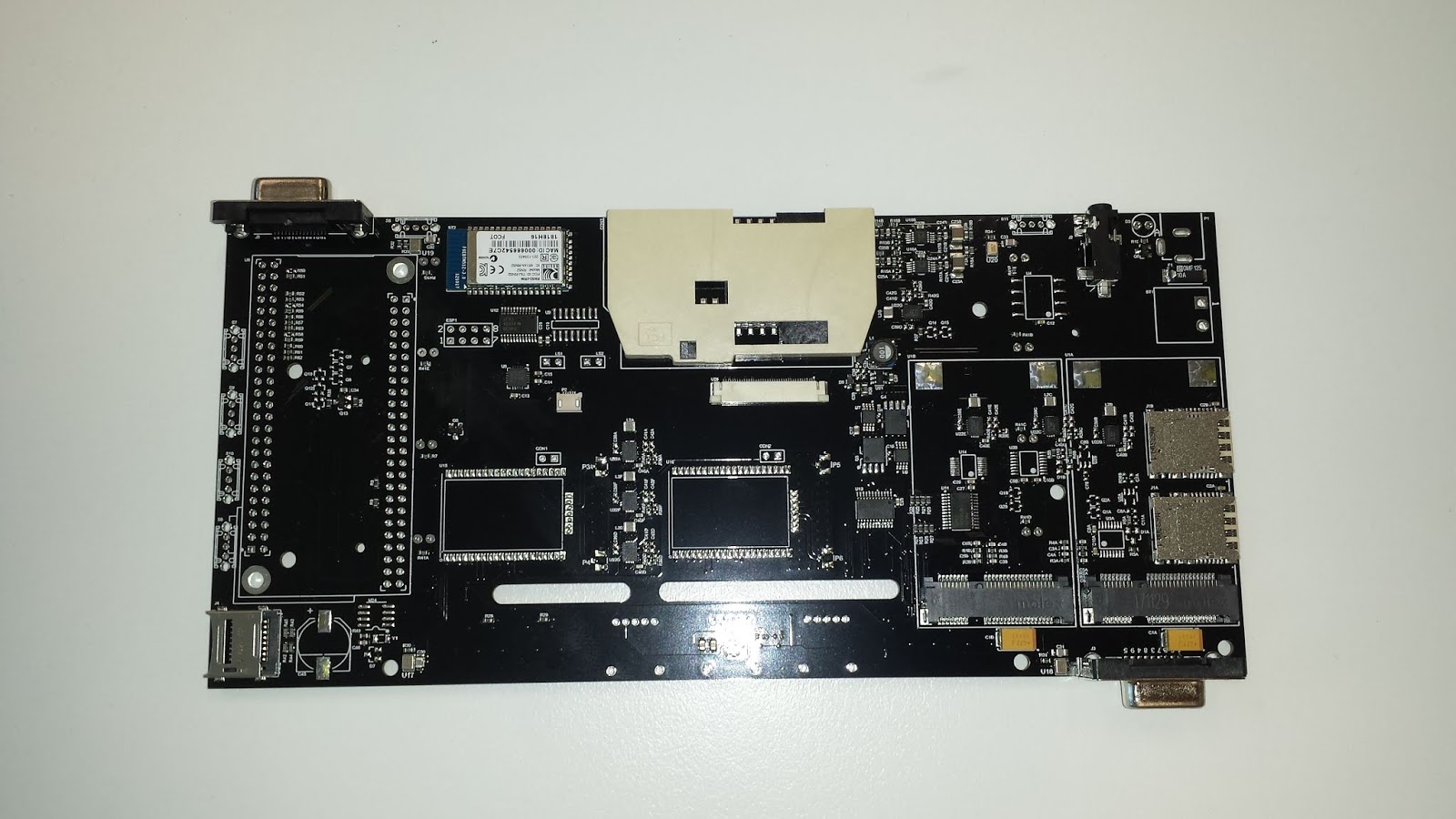 Making a C64/C65 compatible computer: MEGAphone First Prototype PCB ...