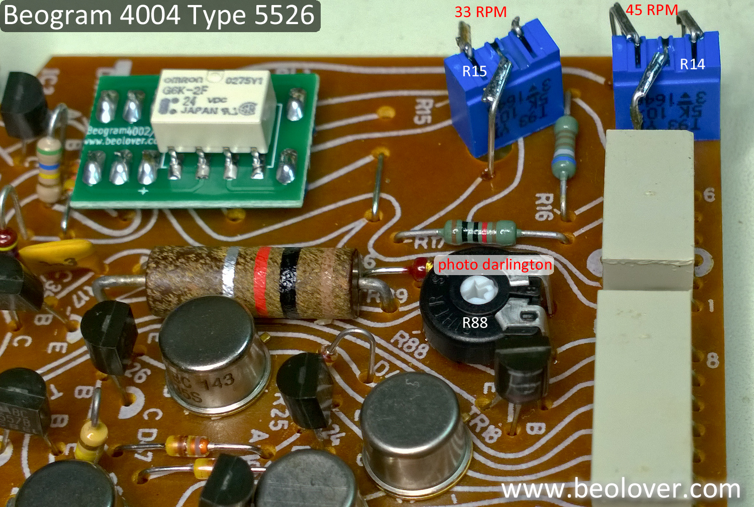 beolover: Beogram 4004 Type 5526: Starting the Restoration