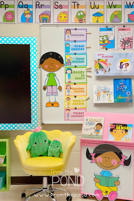 Classroom Clip Chart | From the Pond