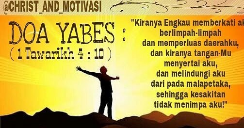 RENUNGAN ROHANI KATOLIK: DOA YABES