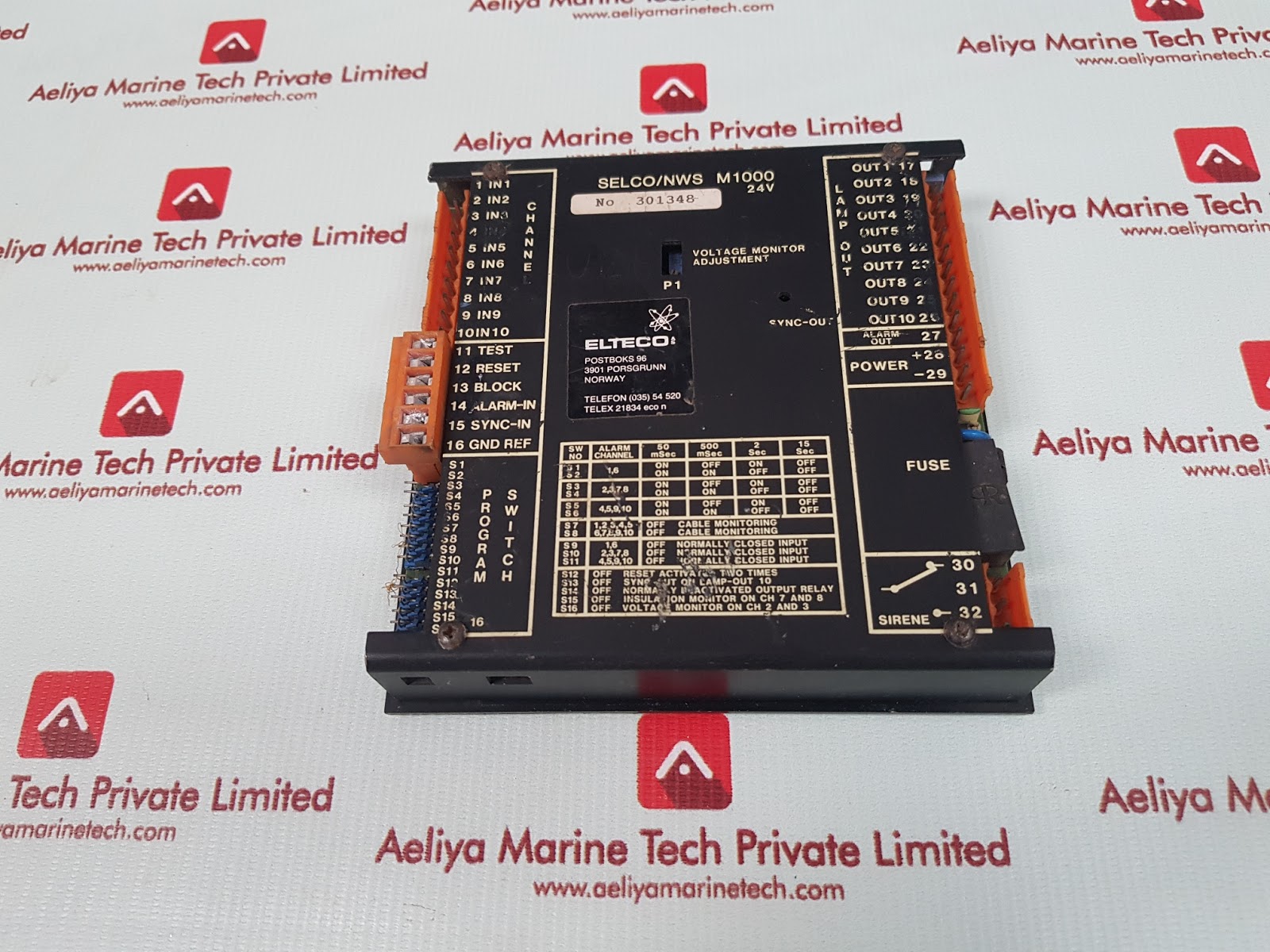 SELCO NWS M1000 ALARM MONITOR - Aeliya Marine