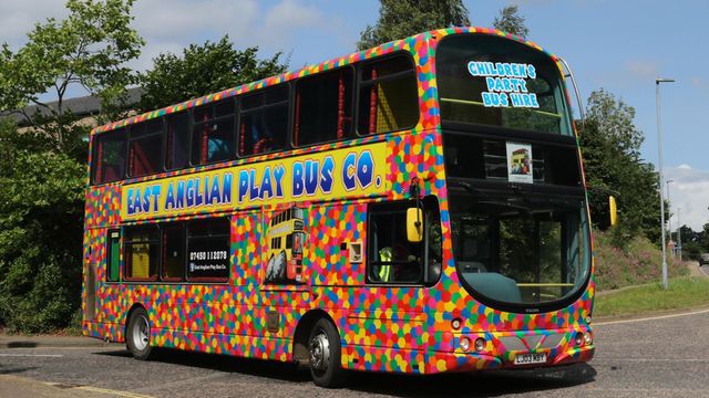 East Norfolk (& East Suffolk) Bus Blog: All Aboard The Playbus