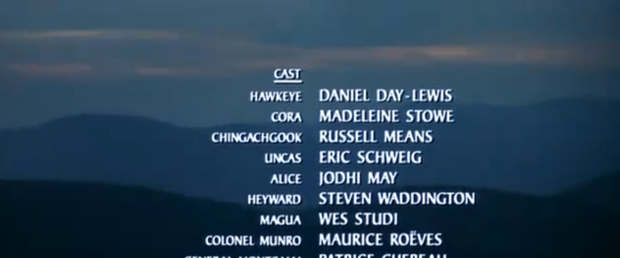 Movie Credits Cast