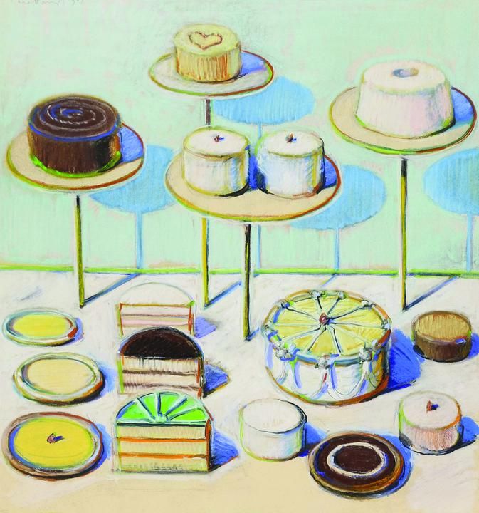 ARTimus Prime: 8th- Wayne Thiebaud, Cakes, and Paper Mache