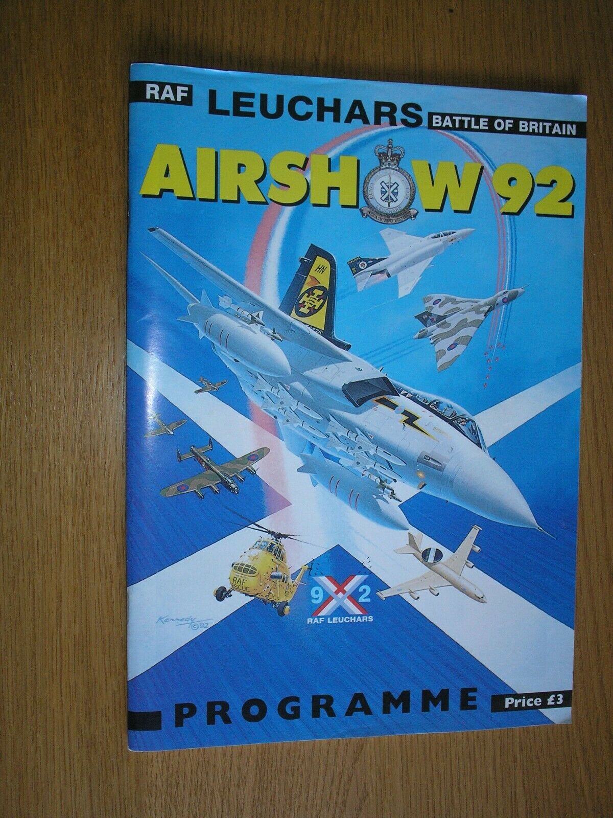 Boys Adventure Comics: collection of RAF Leuchars airshow programmes up ...