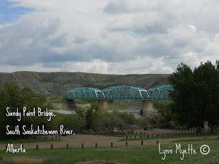 Life, Art and Travel of Lynn Myette: Sandy Point Bridge, Alberta ...