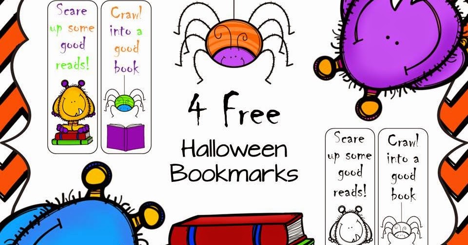 The Book Bug: Halloween Bookmarks and Buntings