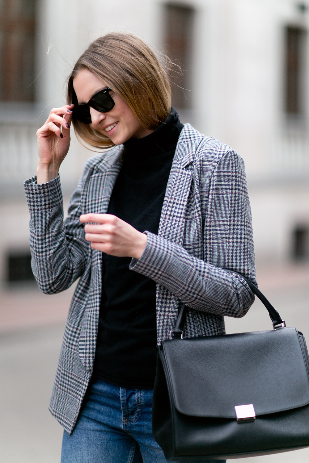Fashion File: The Check Blazer Trend – Gaby Burger