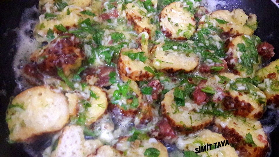 SİMİT TAVA TARİFİ pratik süper lezzetler | GÜLO ANNE MUTFAKTA