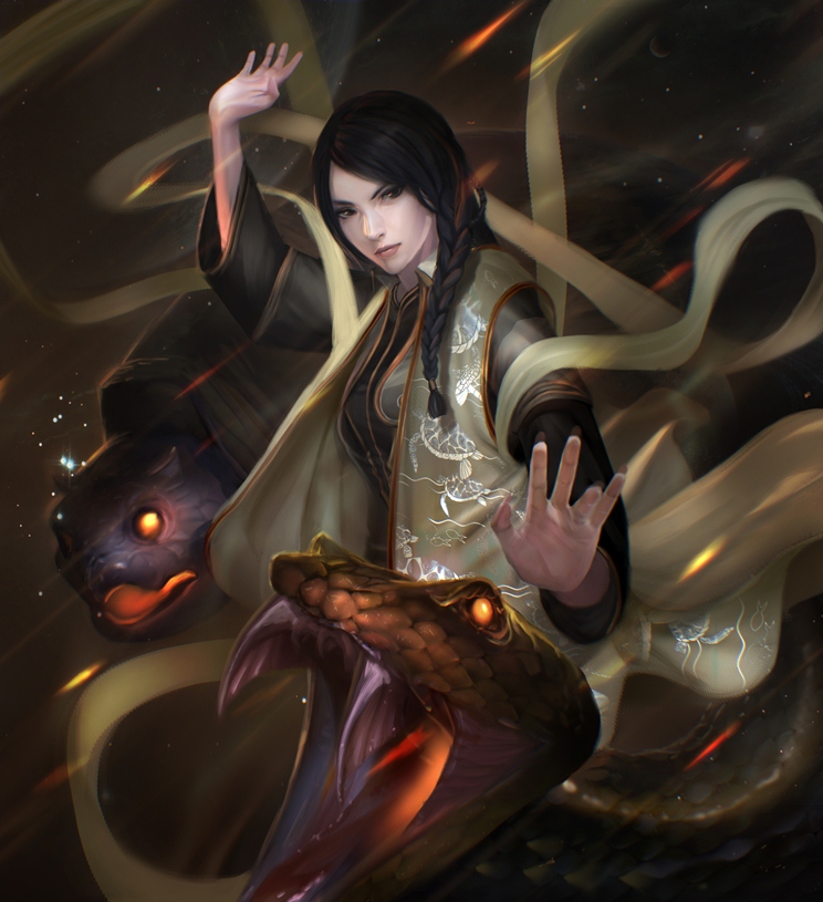 Snake's Venom: Summoner of Animal Spirits (Variant Human Druid of the ...