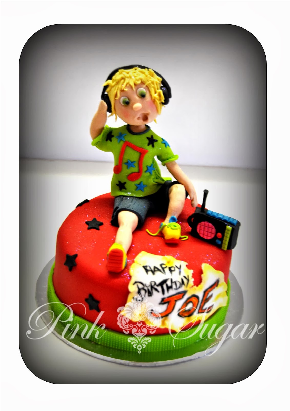 Pink Sugar: Beat Box Designer Cake