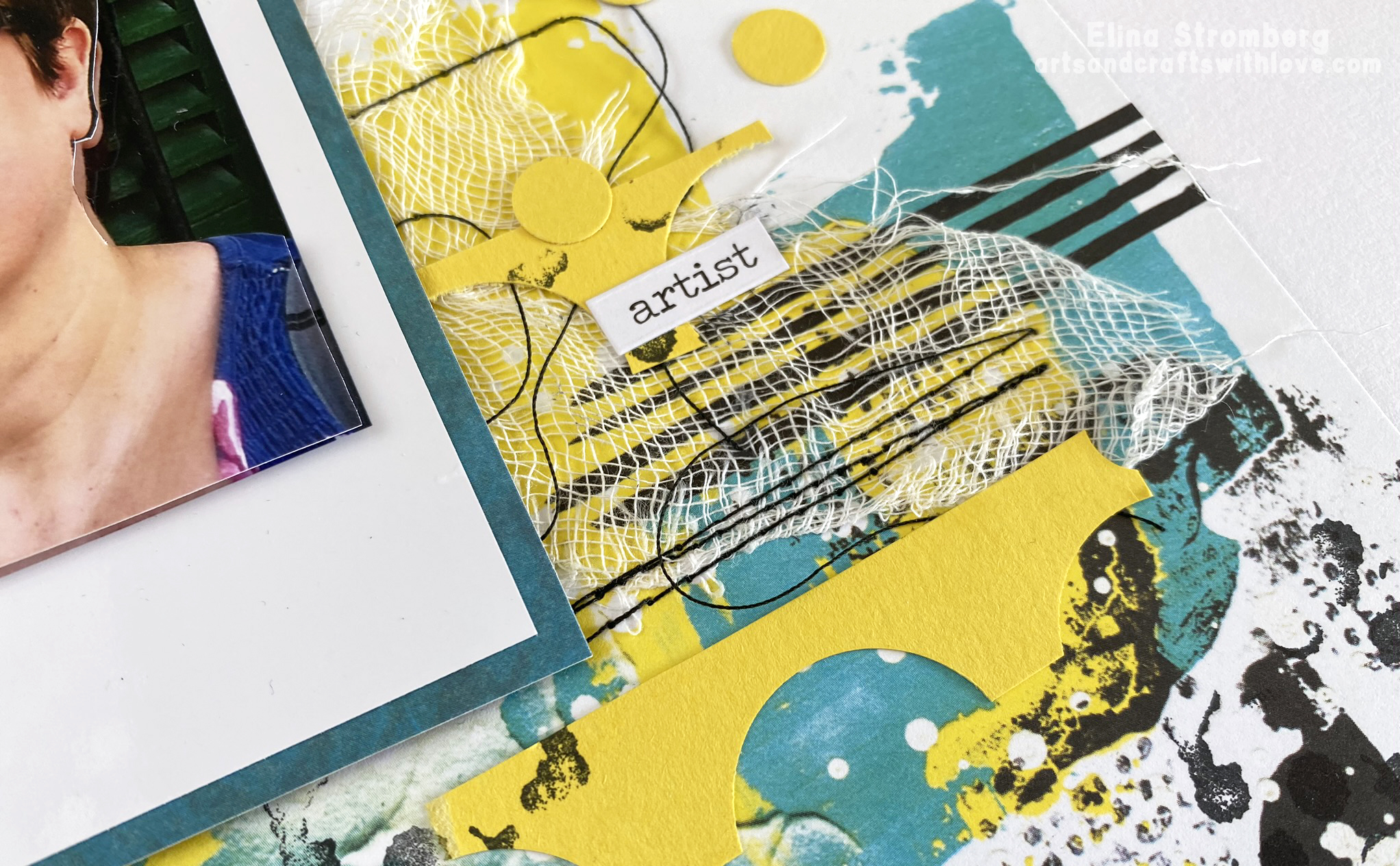 Scrapbooking layout: Focus on the good - Elina Stromberg