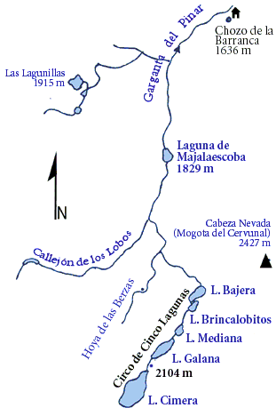 Andando Rutas: Ruta circular de Navalperal de Tormes a Cinco Lagunas