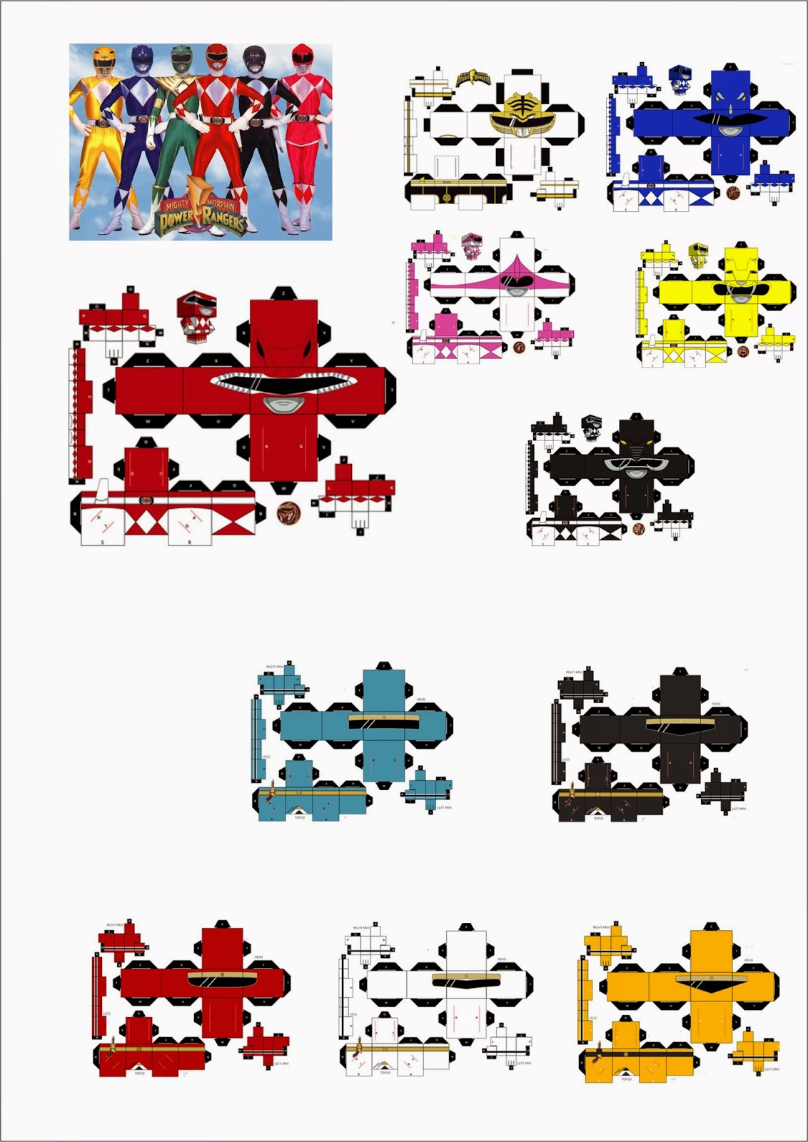 TEMPLATE PAPERCRAFT - Paper Replica