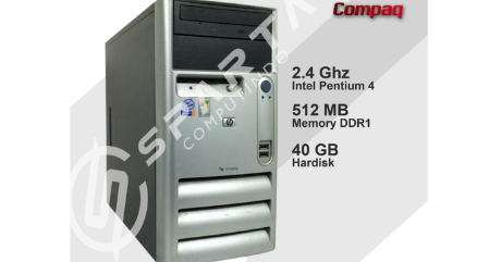 CPU Hp Compaq Tower 2000m Intel Pentium 4 Build Up ~ PT SPARTA COMPUTINDO