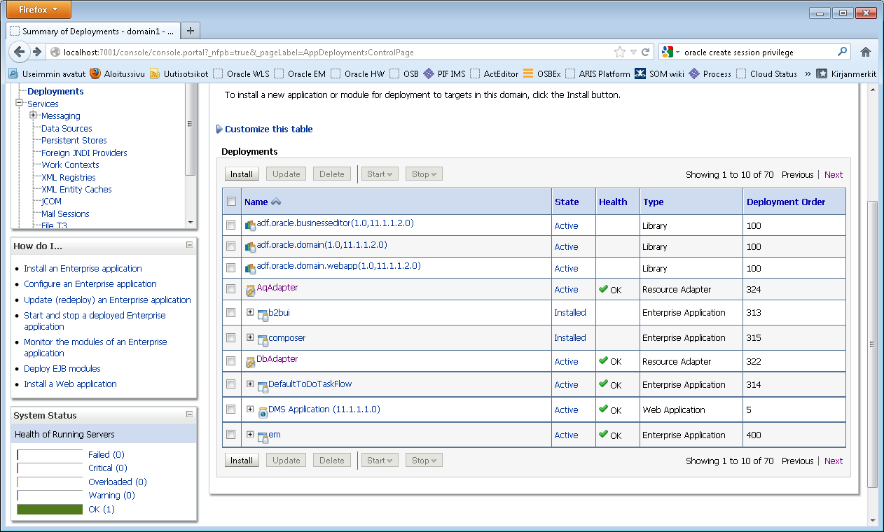 Soanen Marttis Soa Blog Tutorial 1 Part 6 Configuring Database Adapter To Use Newly Created