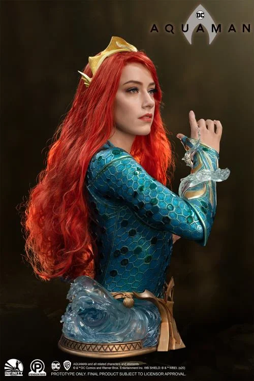 Aquaman - Mera Life-Size Bust (Infinity Studio)