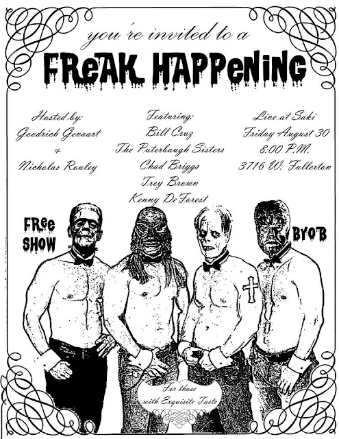 FREAK HAPPENING: saki's new monthly comedy show! | saki • music art ...
