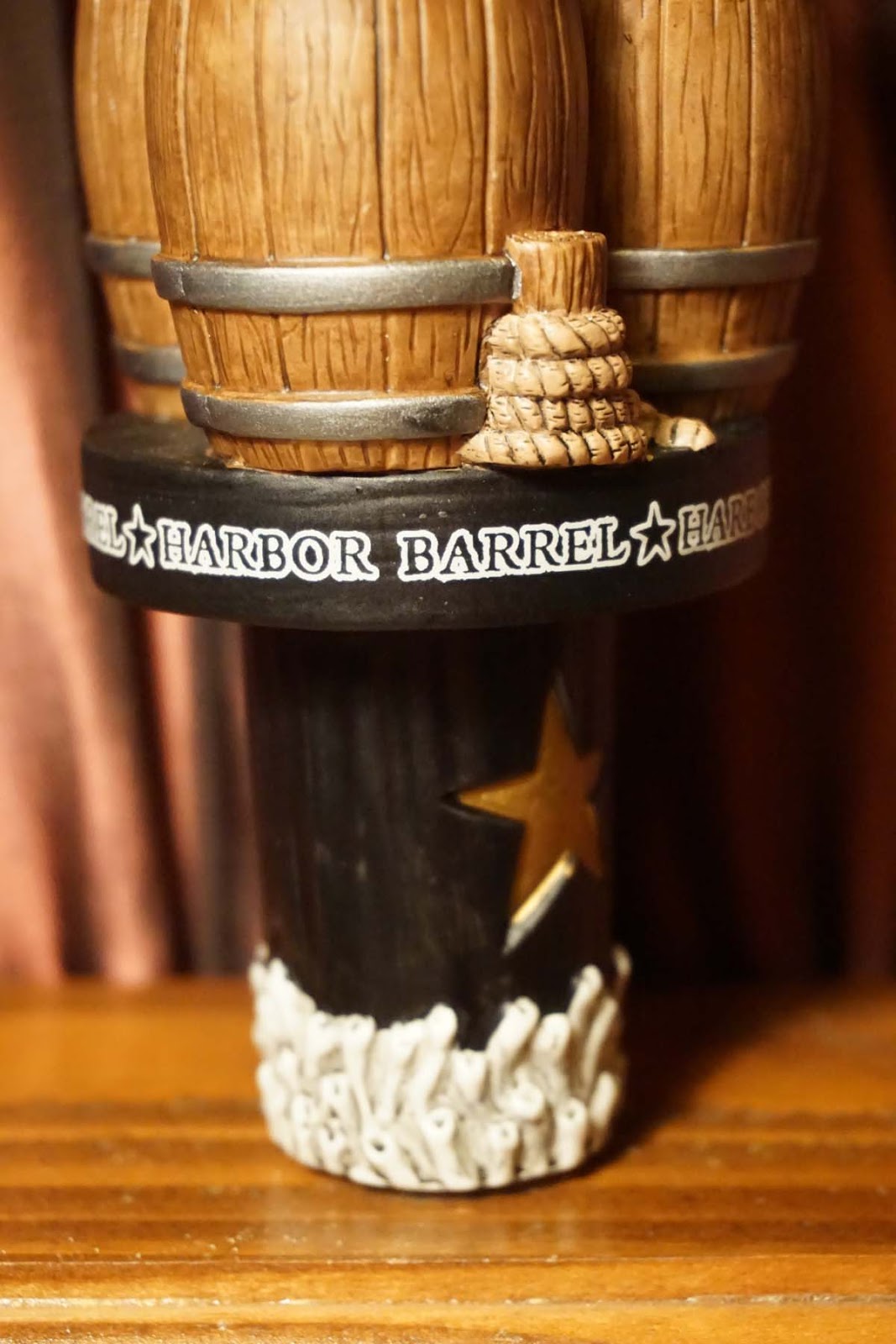 Tap Handle #537: Barrel Harbor