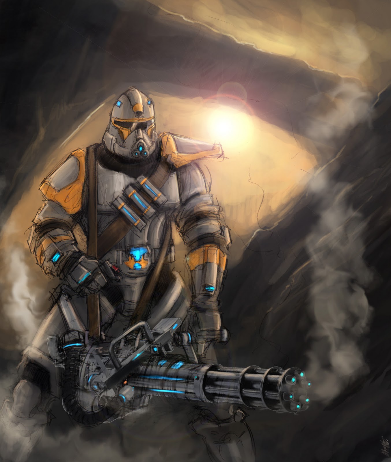 fanart swtor: soldat
