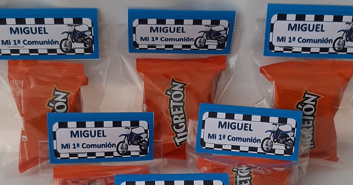 ARTICULOS MESA DULCE MOTOCROSS