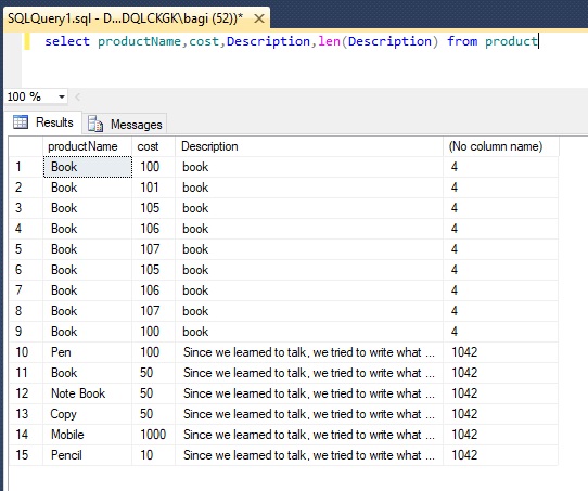 Microsoft Business Intelligence Import Excel Data When Column Length