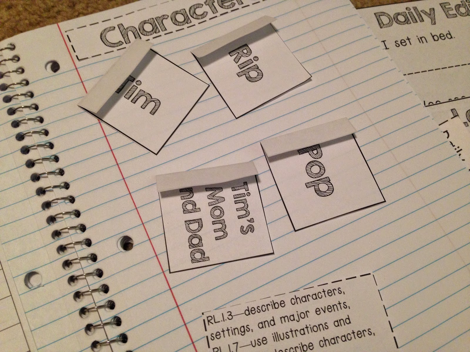 Journeys Interactive Notebooks for Lessons 1, 2, and 3! TONS of ...