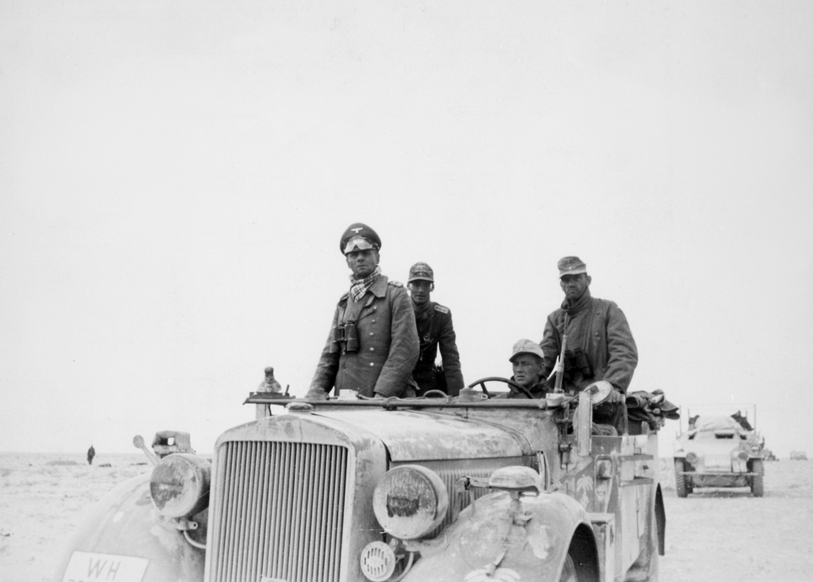 World War II Pictures In Details: Rommel With 15. Panzer-Division ...