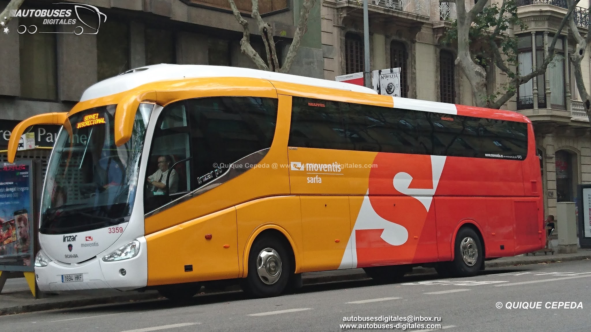 Moventis Sarfa (Spain) @ Autobuses Digitales MX • Bus & Coach Digital ...