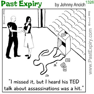 Past Expiry Cartoons and Unique Graphic Designs.