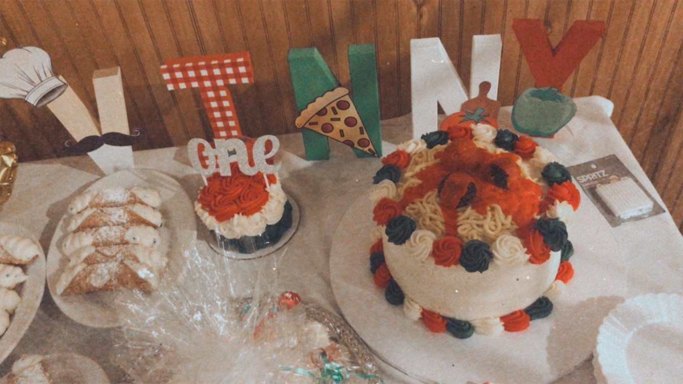 The Ashley Maria Blog: Our Little Meatball Theme First Birthday Party